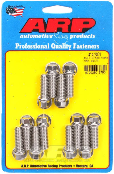 ARP SS Hex Intake Manifold Bolt Kit fits AMC – CI Motorsports