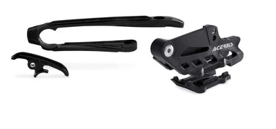Acerbis Chain Guide/Slider Kit - Black fits 2012-2016 KTM EXC