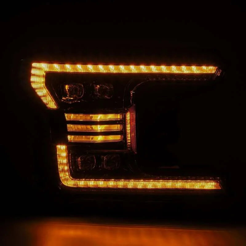 AlphaRex NOVA LED Projector Headlight Plank Style Alpha Black...