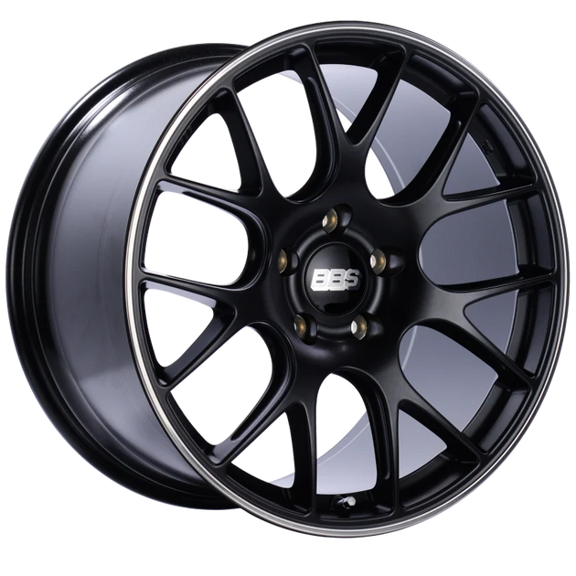 BBS CH-R 20x11.5 5x130 ET65 CB71.6 Satin Black Polished Rim Protector...