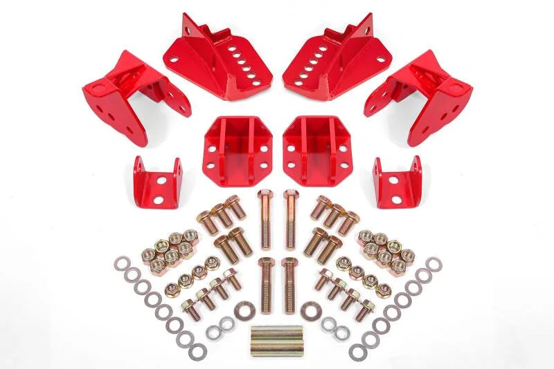 BMR Suspension BMR 64-72 GM A-Body Rear Coilover Conversion Kit - Red