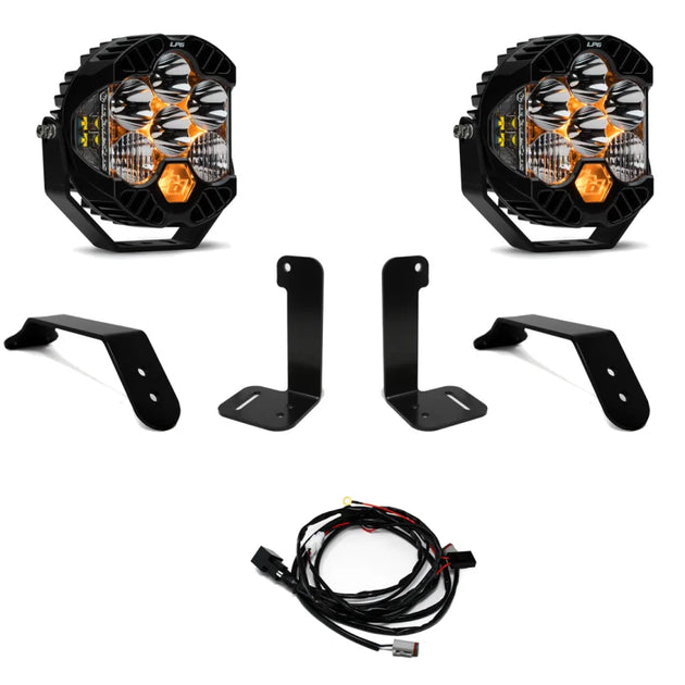Baja Designs Dual LP6 Auxiliary Light Kit fits 2018-2024 Jeep JL/JT...