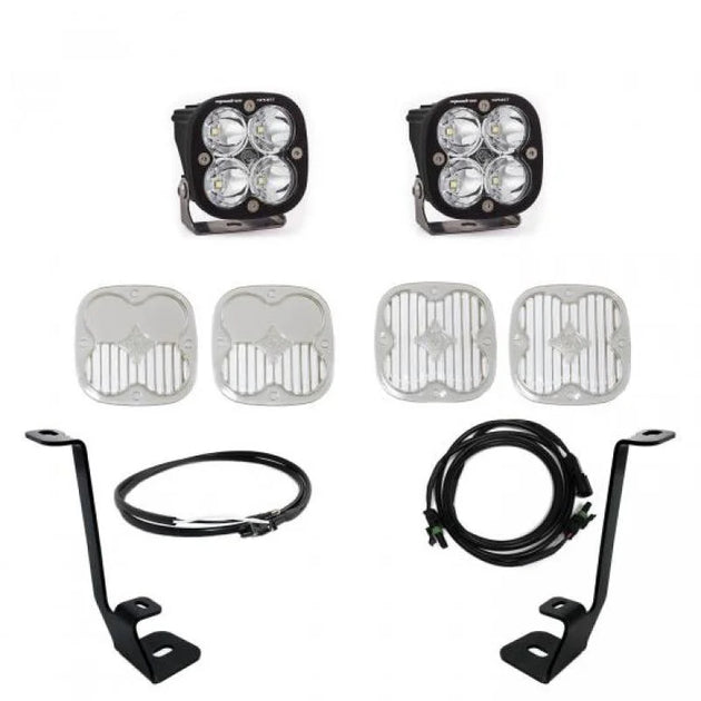 Baja Designs A Pillar Kit Squadron Sport Spot with Upfitter fits...