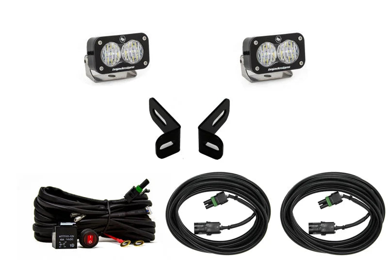 Baja Designs Dual S2 Sport WC Dual Reverse Kit - Clear fits 2021+...