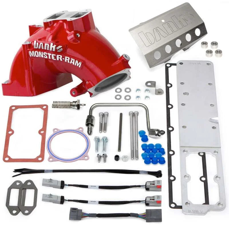 Banks Power Monster-Ram Intake System Gen-2 w/Fuel Line - Red...