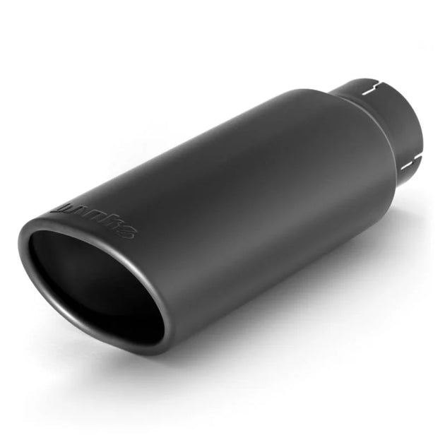 Banks Power Tailpipe Tip Kit - SS Obround Angle Cut - Black - 3in...
