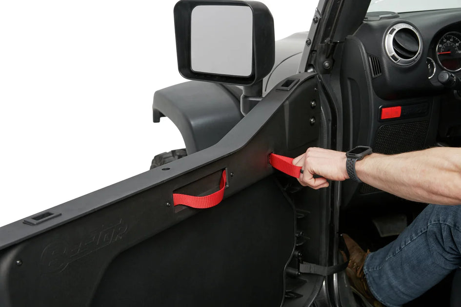 Bestop CORE Doors (Front Lower Doors , Black) 51730-01 fits 2007-2017...