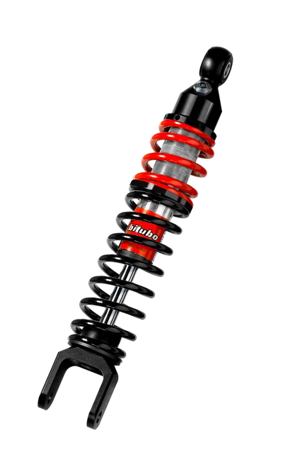 Bitubo Suspension YXB0 Monoshock Rear Adjustable: Spring Preload, Red...