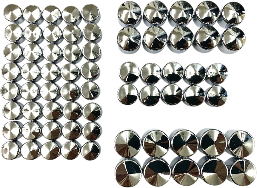 Drag Specialties DragSpecialties Bolt Covers - Engine - Chrome 352065...