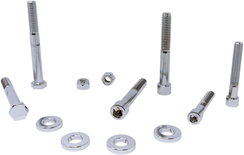 Drag Specialties DragSpecialties Bolt Kit - Motor Mount - Knurled...
