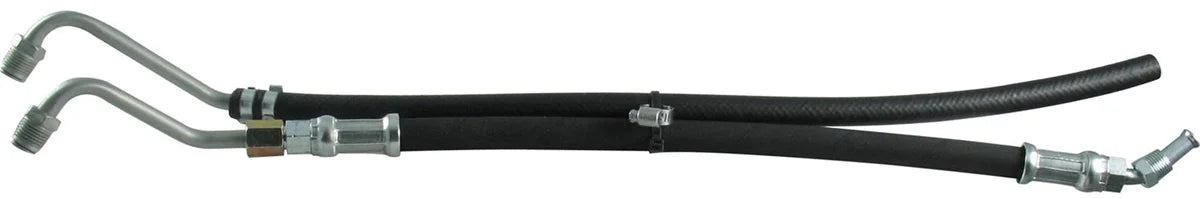 Borgeson Power Steering Hose Kit; 2 Pc Rubber; GM Pump to Mustang...