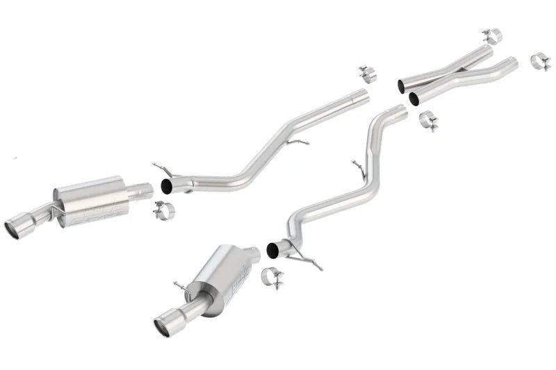 Borla aggressive catback exhaust system fits 2007-2010 BMW 335i
