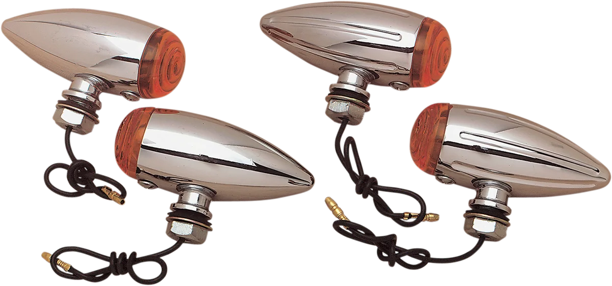 Drag Specialties DragSpecialties Bullet LED Marker Lights - Smooth...