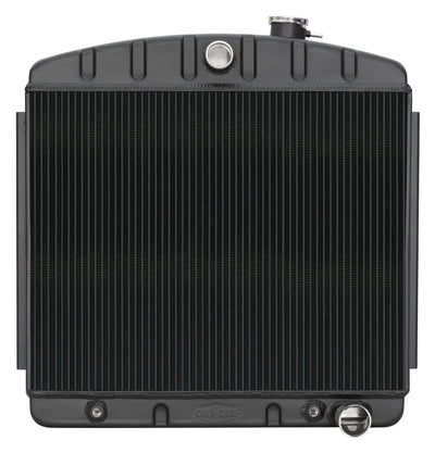 COLD-CASE Radiators Radiator V8 AT Black CHT562AB fits 55-57 Chevy V8