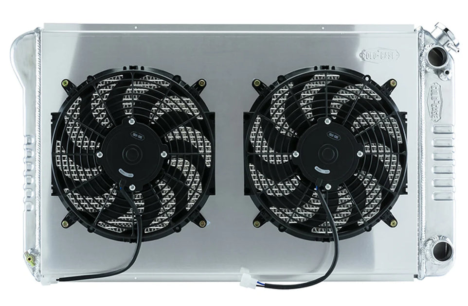 COLD-CASE Radiators LS Swap Radiator & 12in Fan CHC557AK fits 70-81...