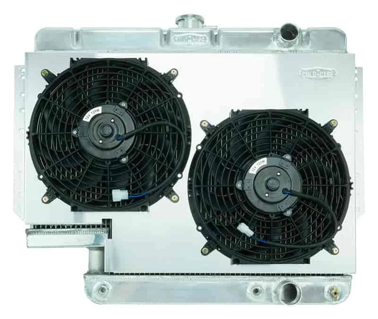 COLD-CASE Radiators Aluminum Radiator 61-65 Impala w/500 Steer Box...