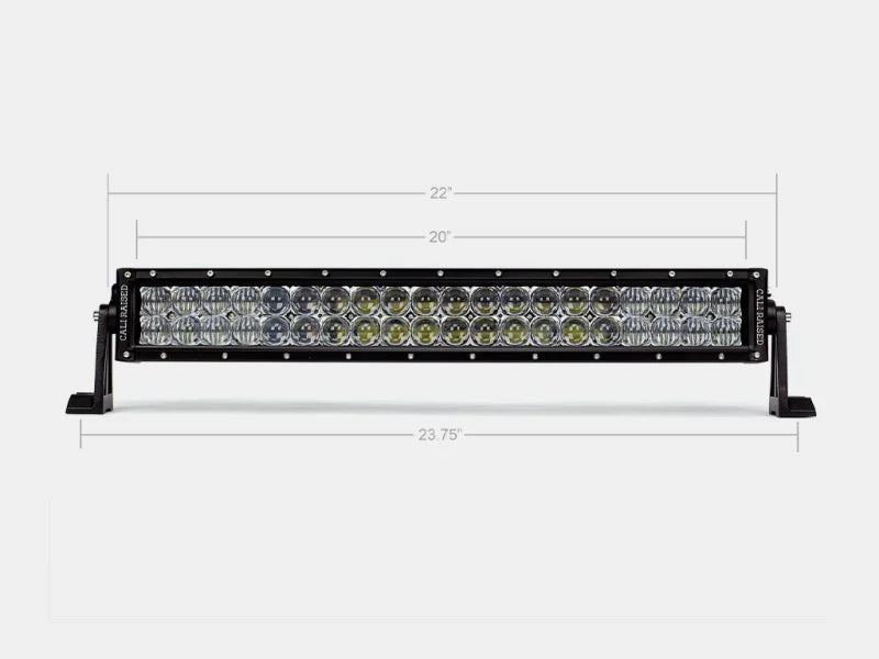 Cali Raised LED Cali Raised 22 Dual Row 5D Optic Osram Led Bar - Spot