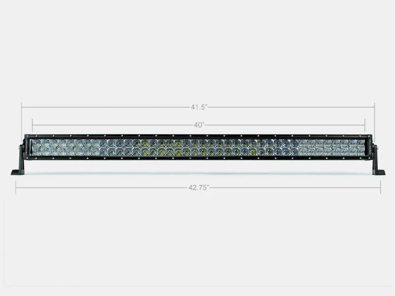Cali Raised LED Cali Raised 42 Dual Row 5D Optic Osram Led Bar - Spot