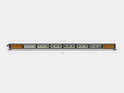 Cali Raised LED Cali Raised 43 Amber/White Dual Function Led Bar - No...