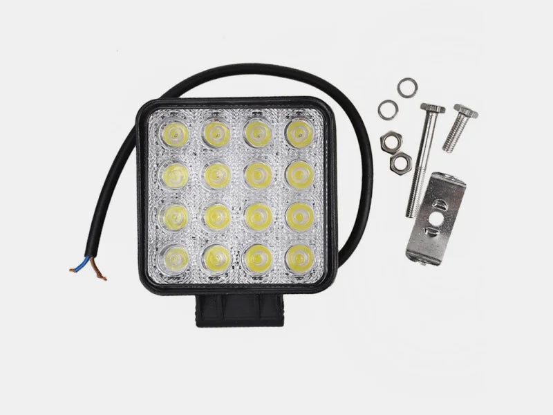 Cali Raised LED Cali Raised 48W Square Work Light – CI Motorsports