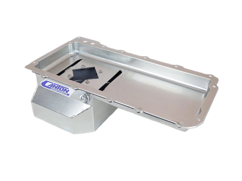 Canton 15-274 Oil Pan For GM LS1 LS6 Rear Sump Road Race Pan Baffled...