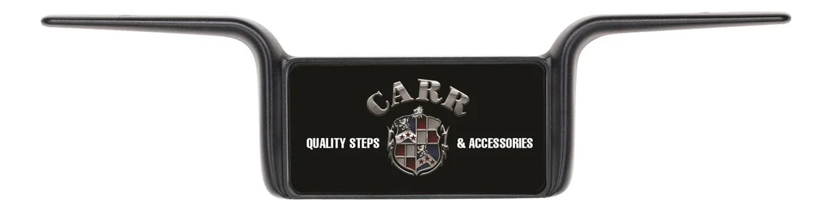 Carr Light Wing; License Plate Light Mount; XP3 Black Powder Coat...