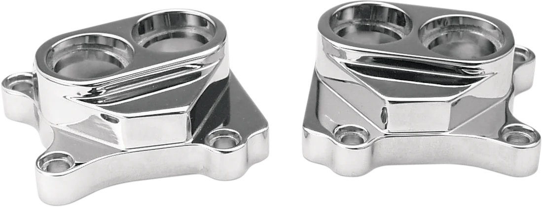 Jims USA Chrome Lifter Covers 1043 fits Harley-Davidson Twin Cam