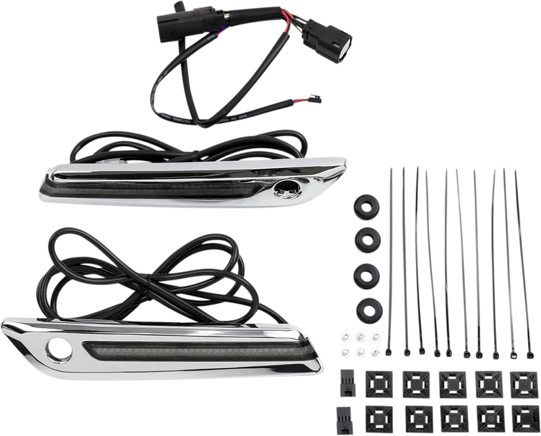 Ciro Hinge Covers - Smoke/Chrome 40070 – CI Motorsports