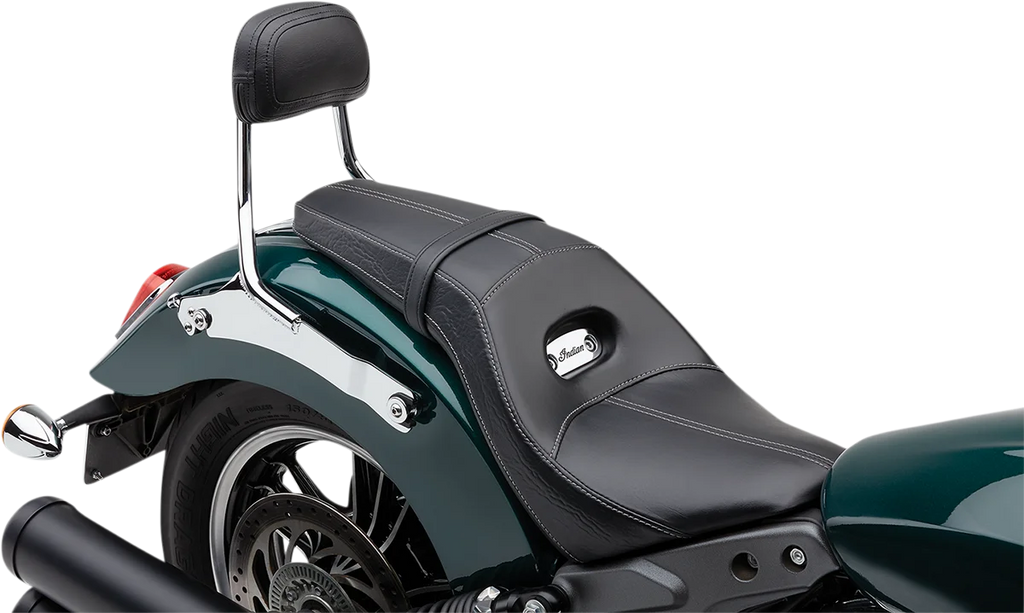 Cobra Detachable Backrest - Mini - Chrome - Bobber 502-2015