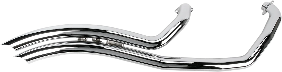 Cobra Speedster Swept Exhaust - Chrome - Stryker 1300 2230