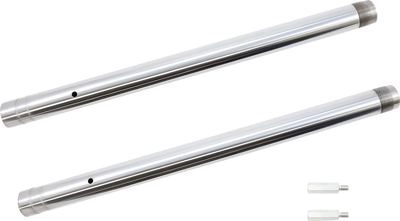 Custom Cycle Ultra Chrome Inverted Fork Tubes - 43 mm - +2" Length...