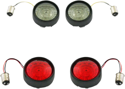 Custom Dynamics Full Bullet Turn Signal Conversion Kit - Black...