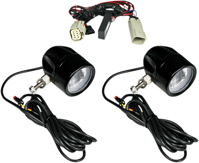 Custom Dynamics LED Fog Light - Trike - Black PB-FOG-TKE-B