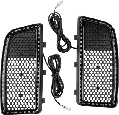 Custom Dynamics LED Light Inserts - Lower Fairing - Amber CD-LF-AA-B