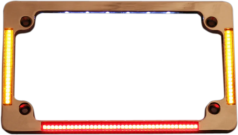 Custom Dynamics License Plate Frame - Chrome TF04-C – CI Motorsports