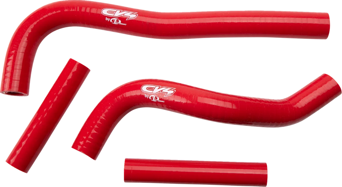 Cv4 Performance Radiator Hose Kit - Red - Honda SFSMBC72R