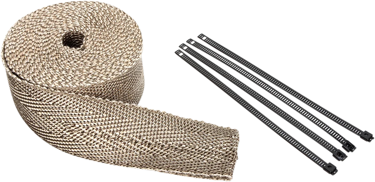 Cycle Performance Lava Rock Exhaust Wrap Kit - Multi-Tone - 2" x 25'...