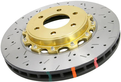 DBA 97-04 Corvette C5/C6 Front Drilled & Slotted 5000 Series 2 Piece...