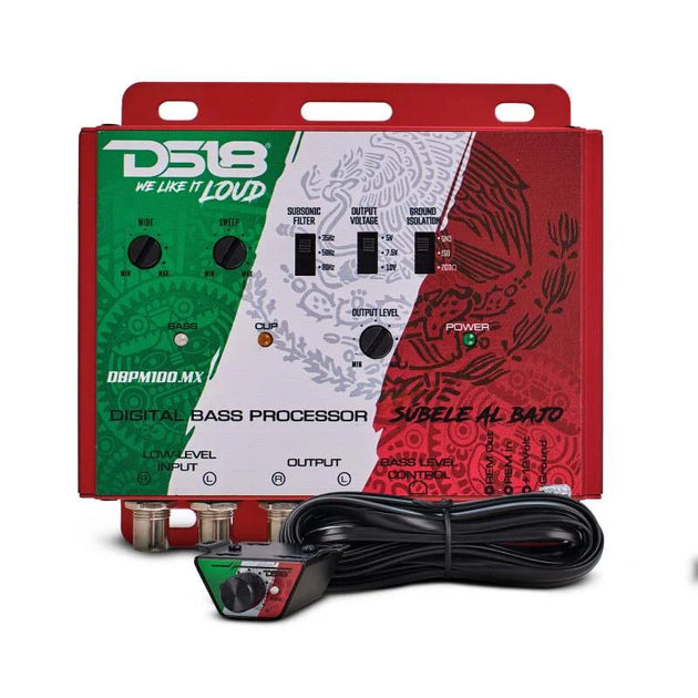 DS18 2-Channel Low Level Input and 2-Channel Output Digital Bass...