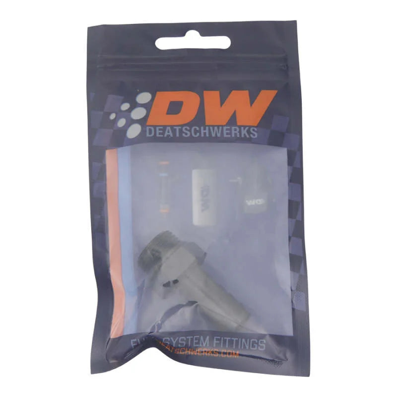 DeatschWerks 8AN ORB Male to 1/2in Male Triple Barb Fitting (Incl...