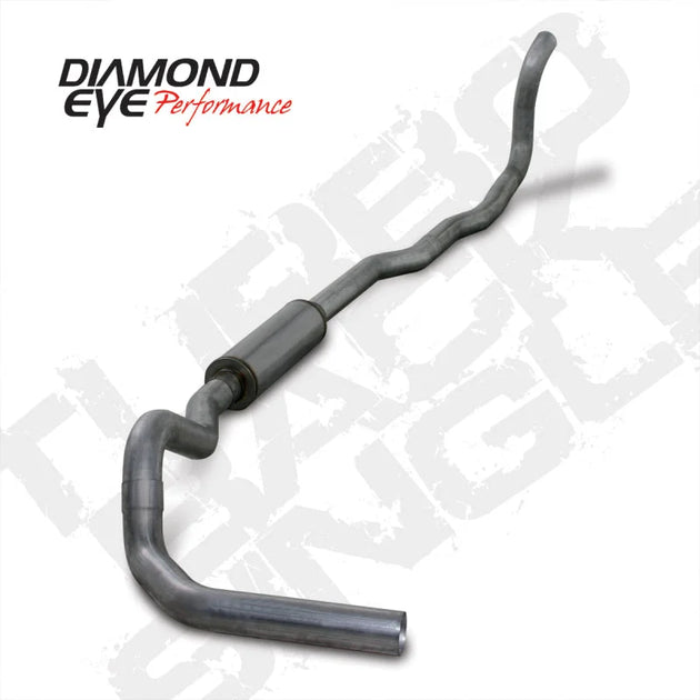 Diamond Eye Performance Kit 4in Turbo-Back Muffler Replacement Pipe...