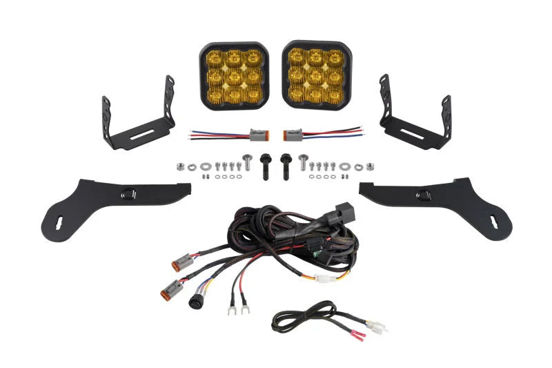 Diode Dynamics 17-20 Ford Raptor SS5 Bumper LED Pod Light Kit...
