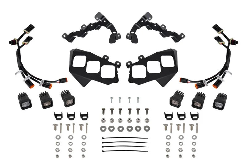 Diode Dynamics 17-24 Can-Am Maverick X3 C1 Headlamp Kit - Pro White...