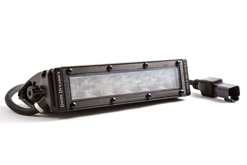 Diode Dynamics 6 In LED Light Bar Single Row Straight SS6 - White...