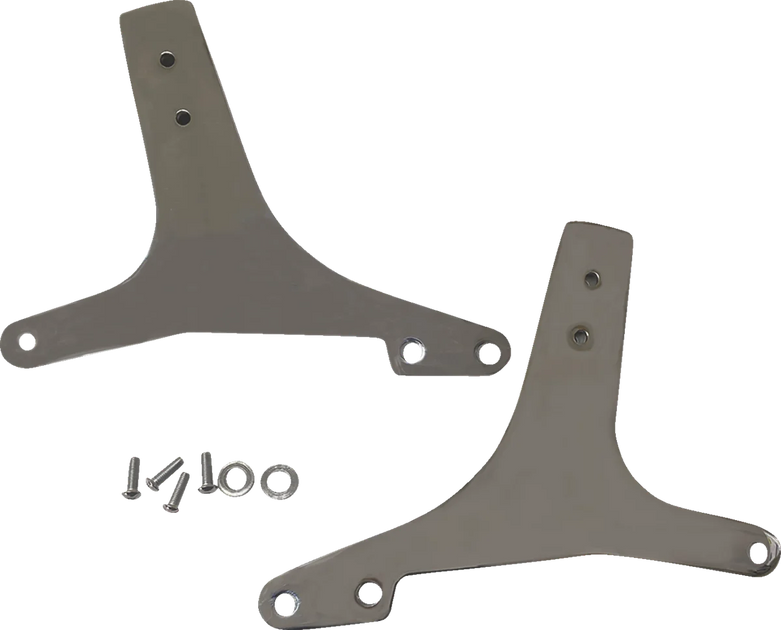 Drag Specialties DragSpecialties Side Plates - Chrome X08-0009C