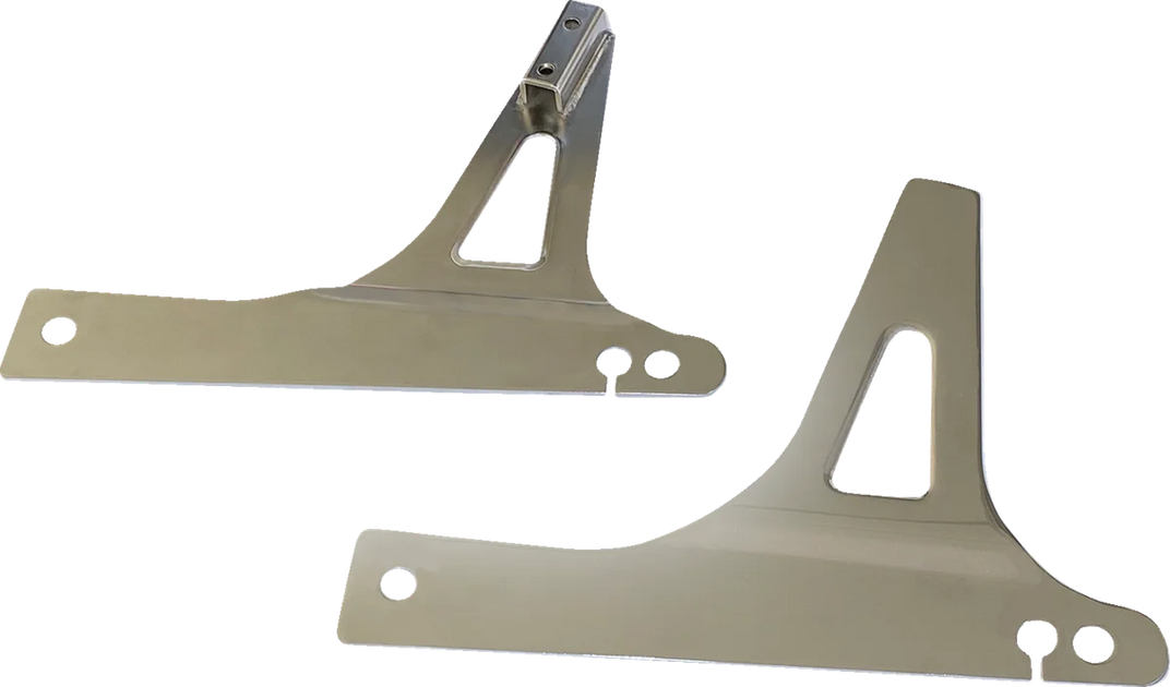Drag Specialties DragSpecialties Side Plates - Chrome X08-0010C