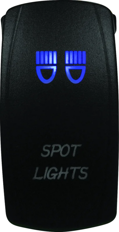DragonFire Racing Lighted Switch Spot Light On/Off Blue – CI Motorsports