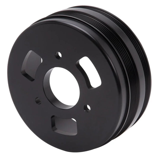 Edelbrock Pulley Crank Drive Pulley Dual Quad Offset fits Chevrolet...