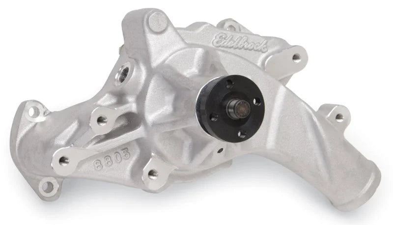 Edelbrock Water Pump High Performance Standard Length Satin Finish...