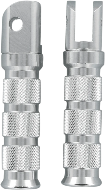 Emgo Front Footpegs - Silver fits Kawasaki – CI Motorsports